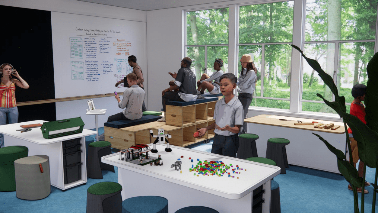 Inrichting klaslokaal als Steam Space | EPS-Presentation